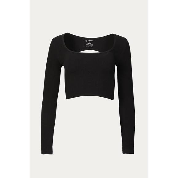 By Together | Tops | New By Together Cropped Openback Stretchribbed Top ...